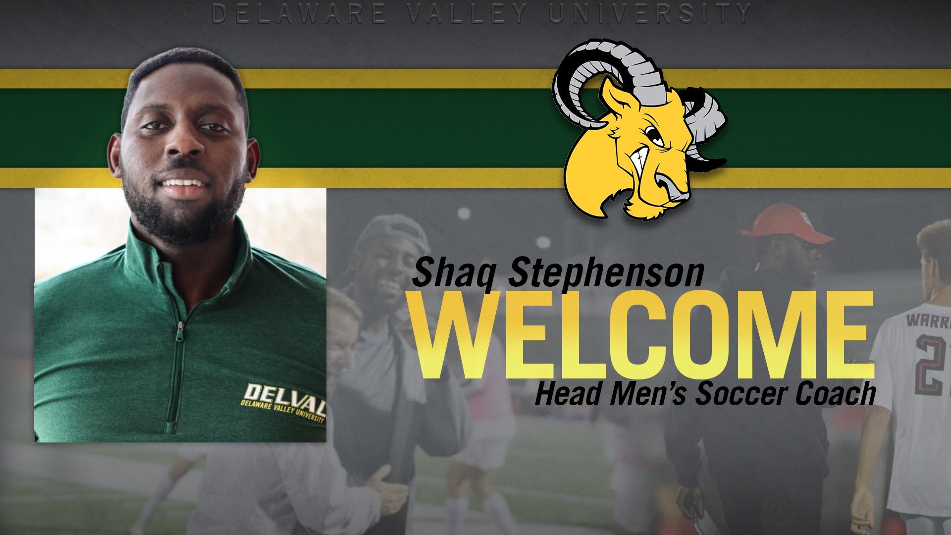 DelVal Athletics Introduces New Head Men’s Soccer Coach, Shaq Stephenson